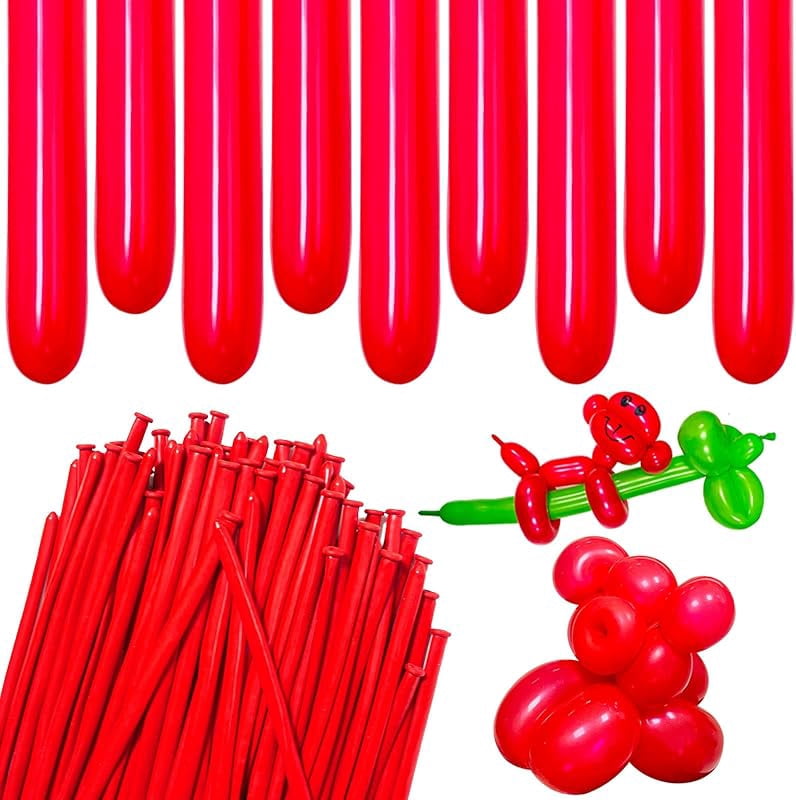260 Balloons Clear, Thickening Long Balloons for Tying Arch, Twisting ...