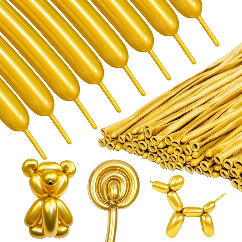 260 Balloons Clear, Thickening Long Balloons for Tying Arch, Twisting ...