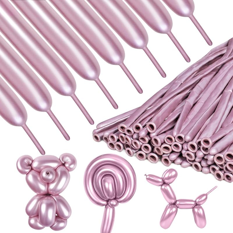 260 Balloons Clear, Thickening Long Balloons for Tying Arch, Twisting ...
