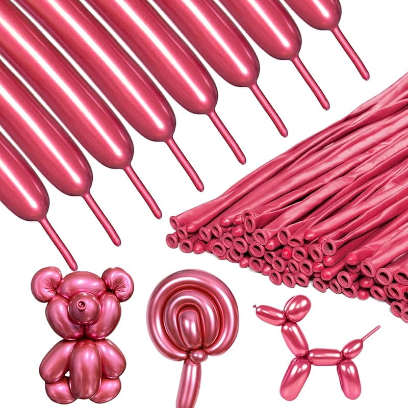 260 Balloons Clear, Thickening Long Balloons for Tying Arch, Twisting ...