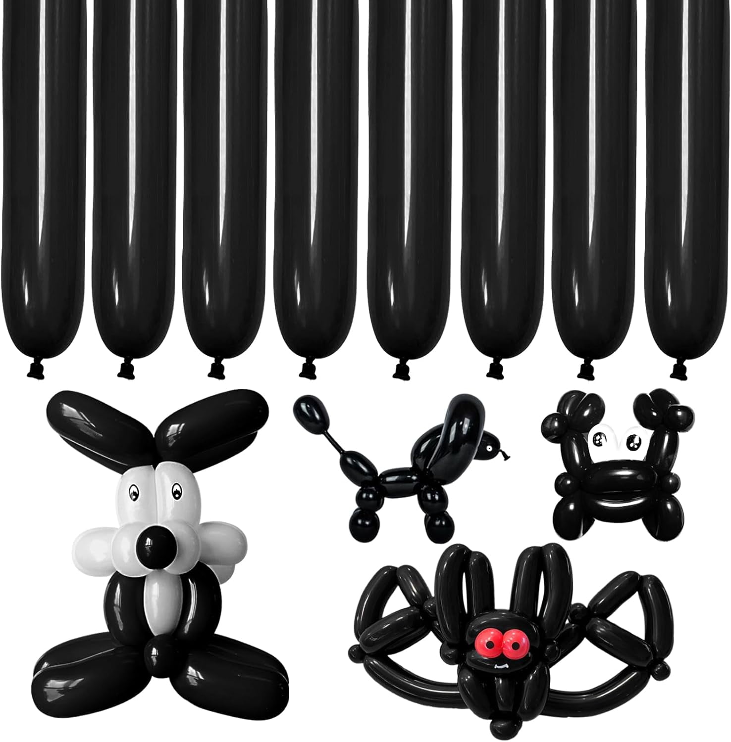 260 Balloons, Thickening Long Balloons for Tying Balloon Arch, Twisting ...