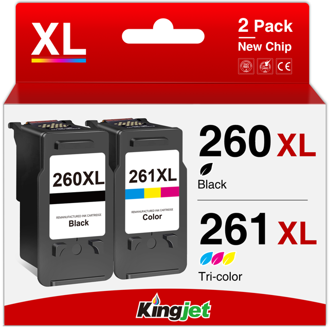 260 Ink for Canon 260/261 Ink for Canon Ink 260 261 Value Pack for ...