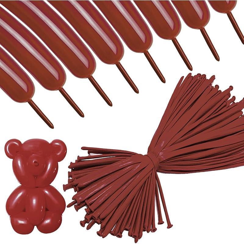 260 Long Balloons 100 Pack Modeling Long Magic Balloons Thickening ...