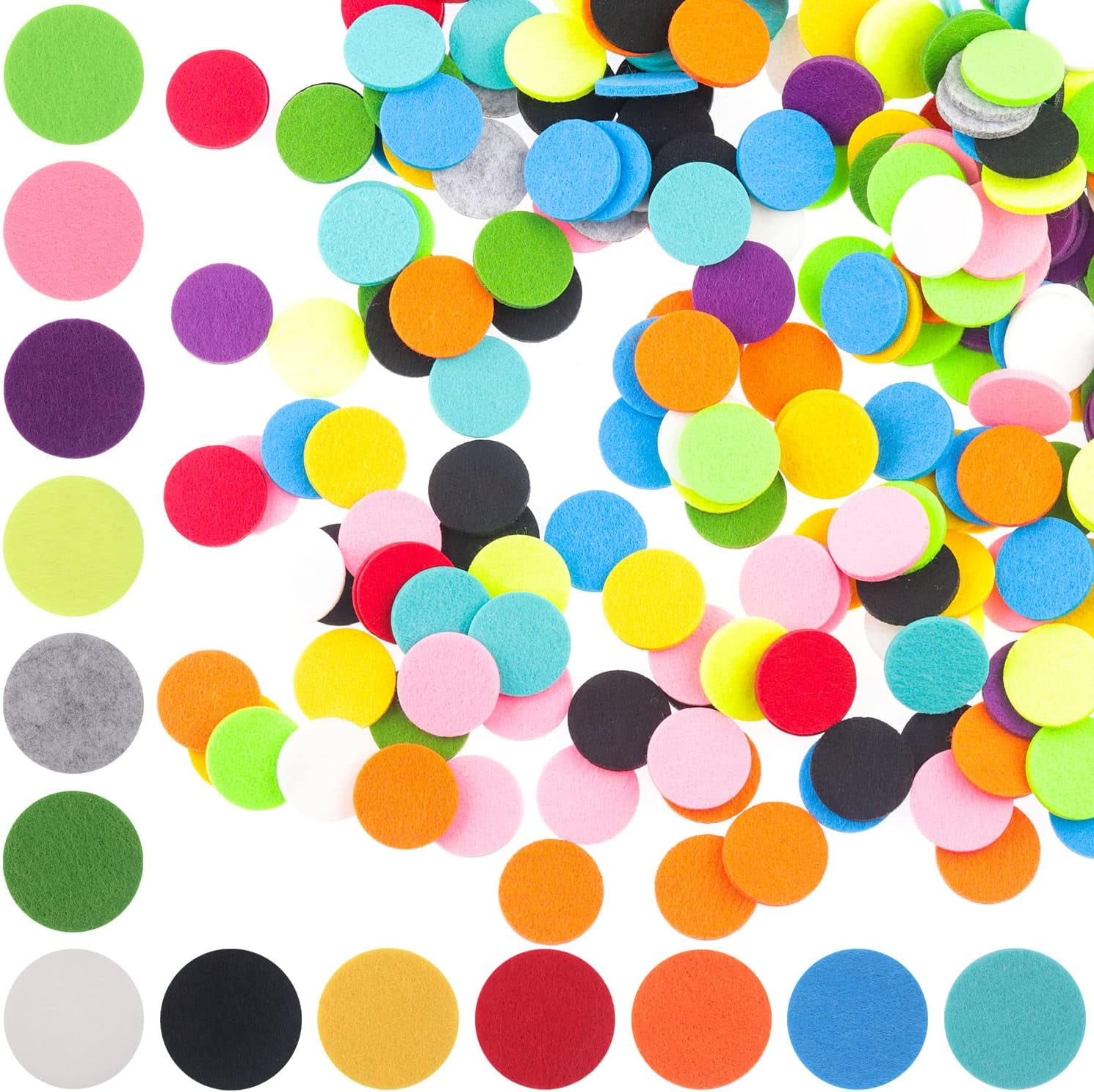 260 Pcs Essential Oil Diffuser Replacement Refill Pads 30mm ...