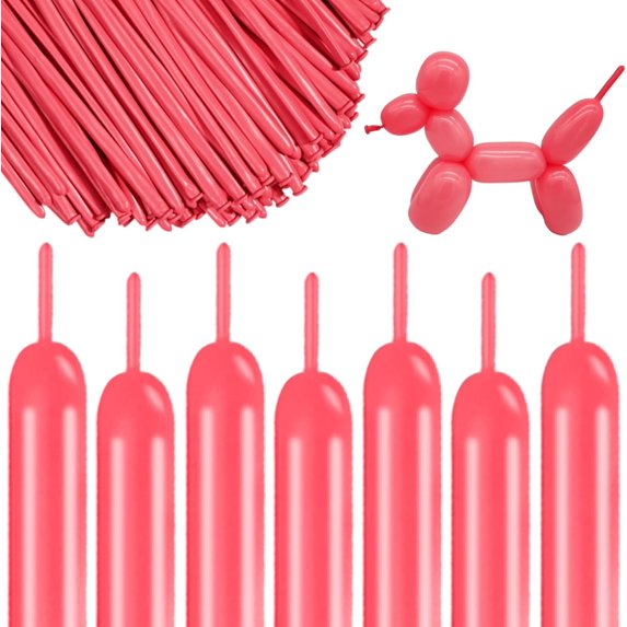 260 long balloons, 100 freely twisted shaped balloons, various colors ...