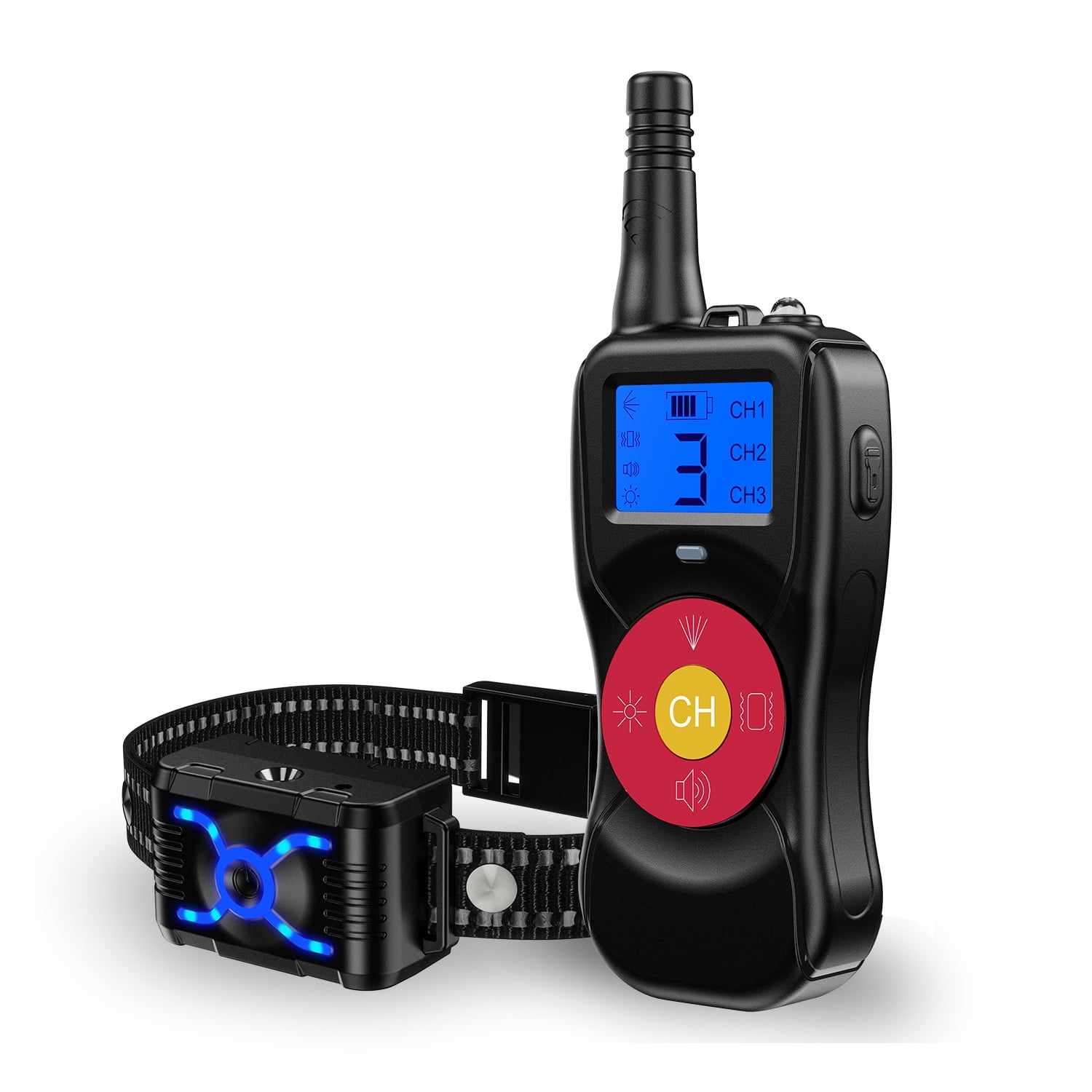 2600 FT Range (0.5 Mile) 4-1 Citronella Dog Training Collar with Remote ...