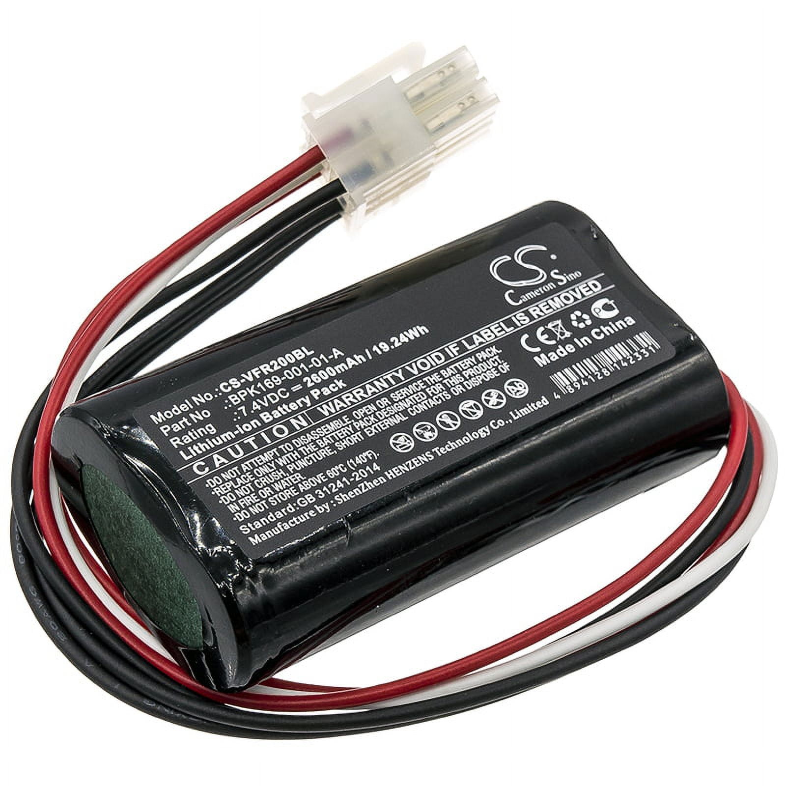 2600mAh BPK169-001-01-A BPK182-001 Battery for Verifone Ruby 2 Ruby CI ...