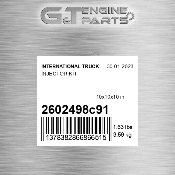 2602498C91 INJECTOR KIT fits INTERNATIONAL TRUCK (New OEM) - Walmart.com