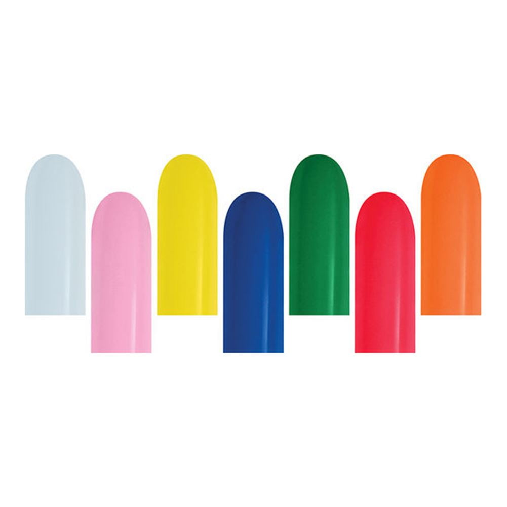 260B Sempertex Fashion Assortment Latex Entertainer Balloons (100 Pack ...
