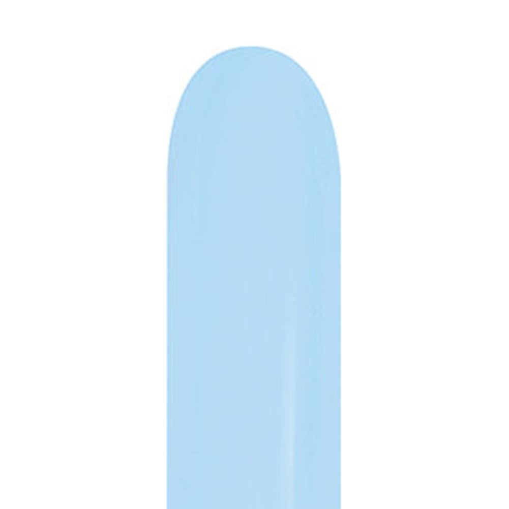 260B Sempertex Pearl Blue Latex Entertainer Balloons (50 Pack) - Party ...
