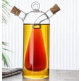 260MLCreative Glass Oil Dispenser with Hourglass and Grape Design ...