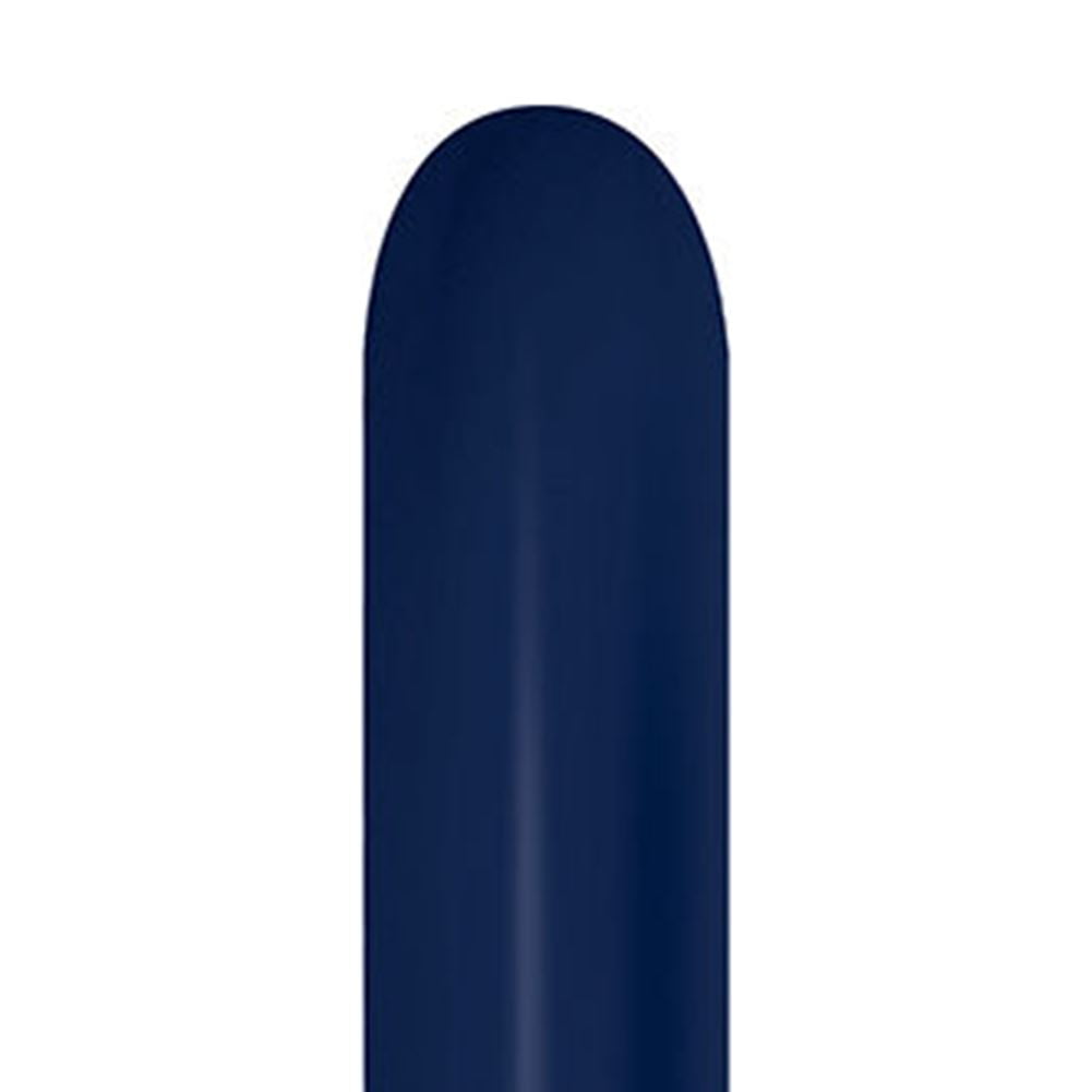 260S Sempertex Fashion Navy Blue Latex Entertainer Balloons (50 Pack ...