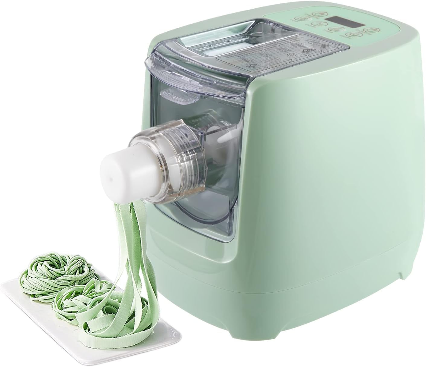 260W Automatic Pasta Machine,Electric Pasta Noodle Machine, 12 Noodle ...