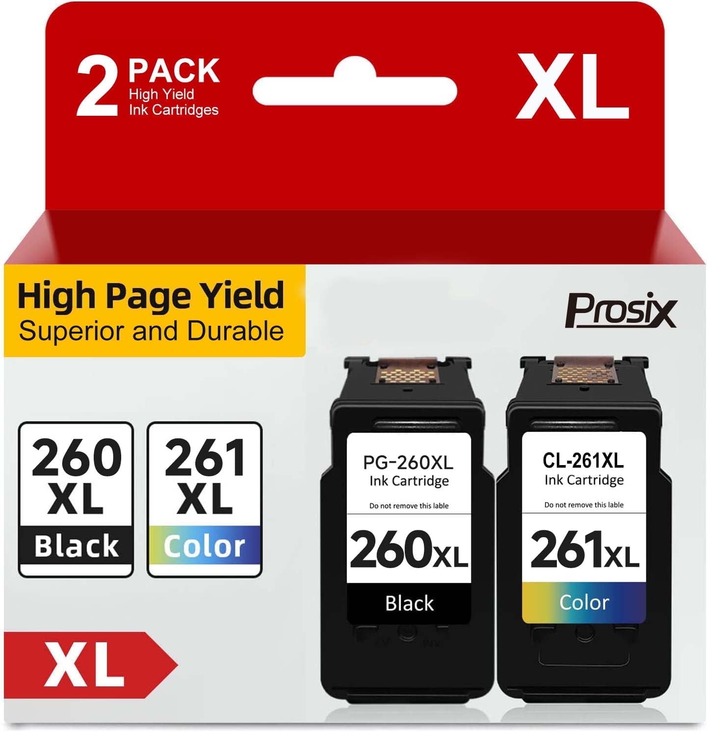 260XL 261XL Ink Cartridge for Canon Ink 260 261 | PG-260XL CL261XL for Canon Pixma TS5320 TS6420 ...