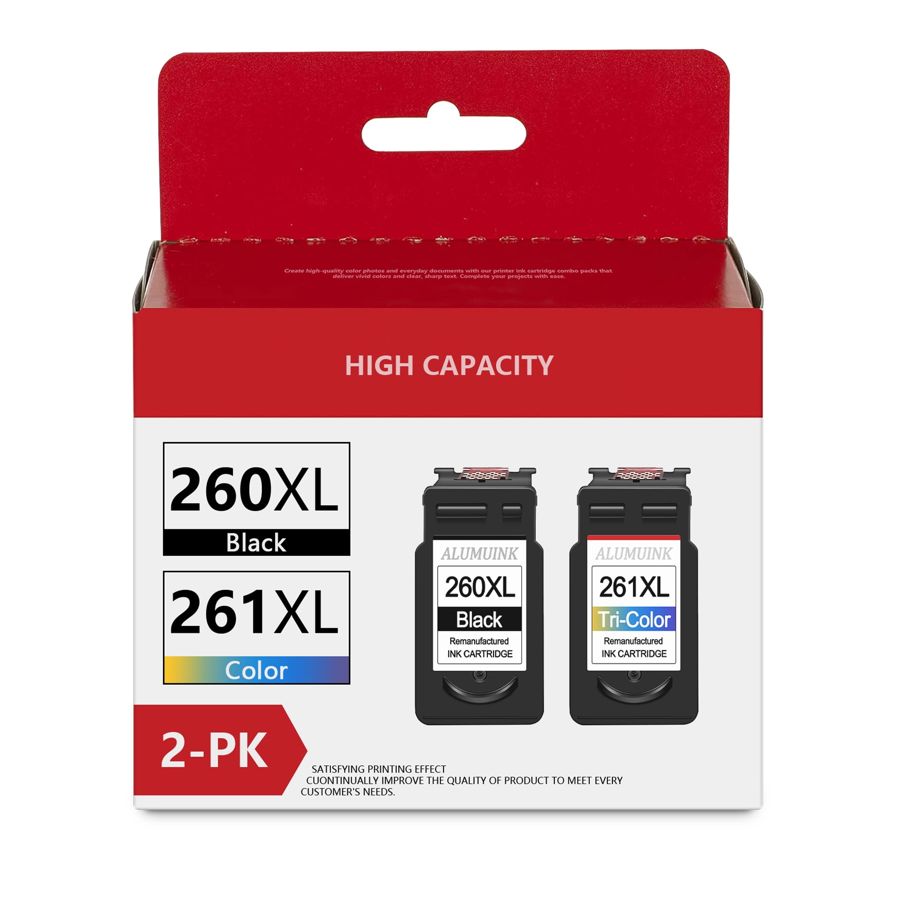 260XL 261XL Ink Cartridge Replacement for Canon PG 260XL 261XL TS5320 ...