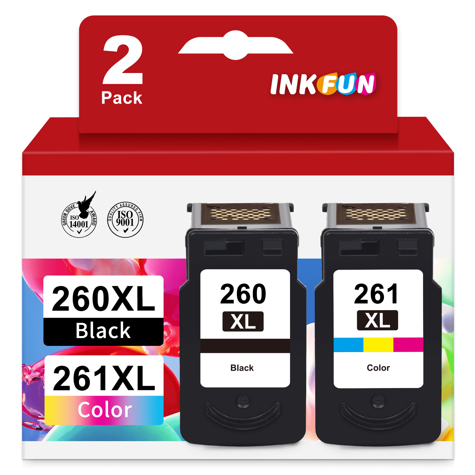 260XL and 261XL Ink Cartridges for Canon 260 and 261 Ink 260/261 Ink ...