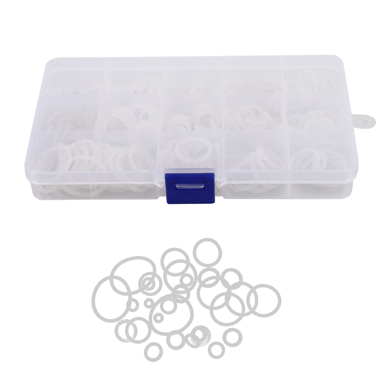 260pcs O-Ring Assortment -M25 Rings Nylon Sealing Washer Rings Supplies ...