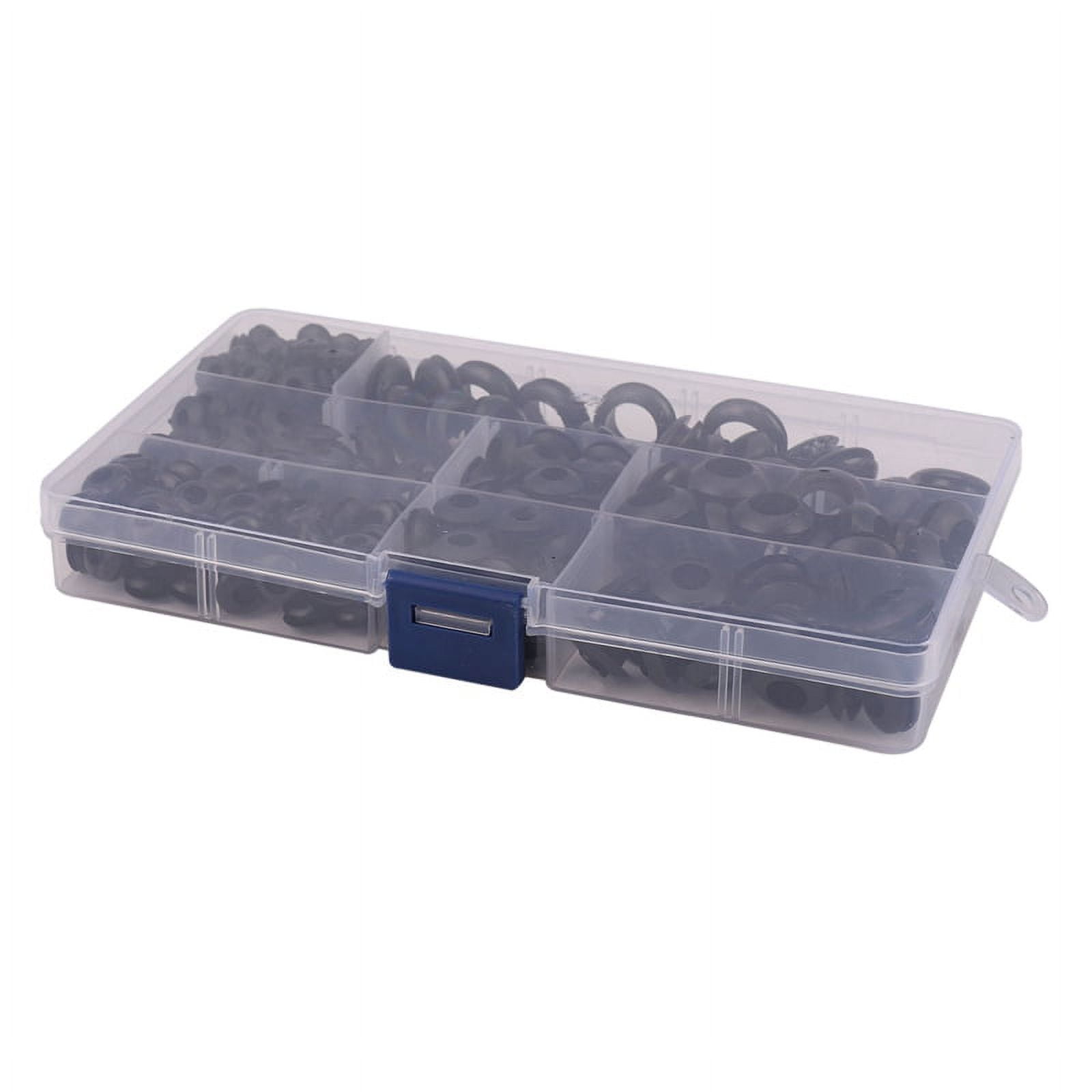260pcs Rubber Grommet Assortment Wiring Coil Wire Gasket M3 / / M5 / M6 ...