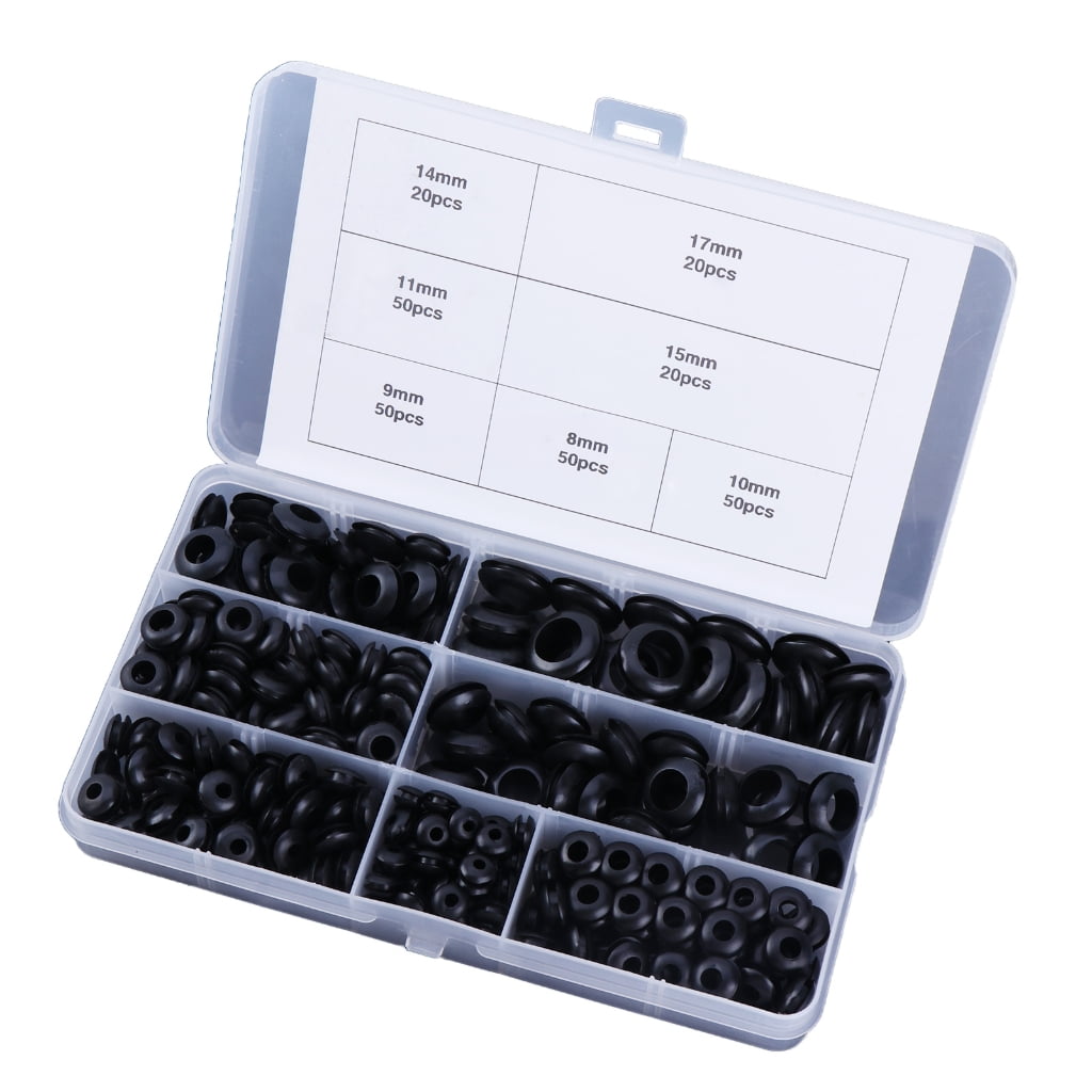260pcs Rubber Wire Sleeve set Wire Routing set Electric Conductors ...