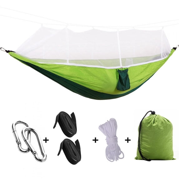 260x140cm Lightweight Outdoor Mosquito Net Hammock Rollover Prevention ...