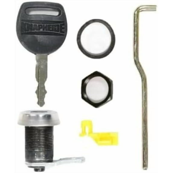 26100008, Replacement Lock & Key Kit for Rotary Latches, Key Code 0002 ...