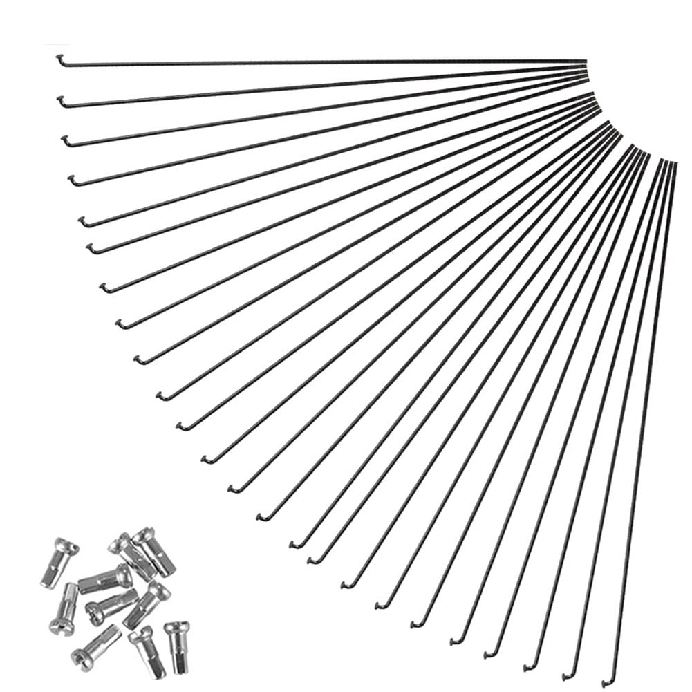 261MM MTB bike Steel SPOKES and NIPPLES 24 Pcs for 27.5/26/29er ...