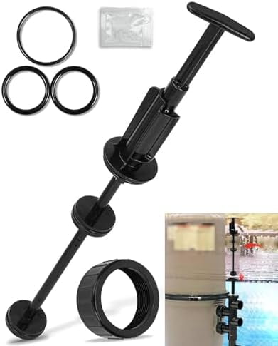 263055 Piston Shaft Assembly Replacement - Compatible with Pool PVC Valve, Push-Pull Slide Valve ...