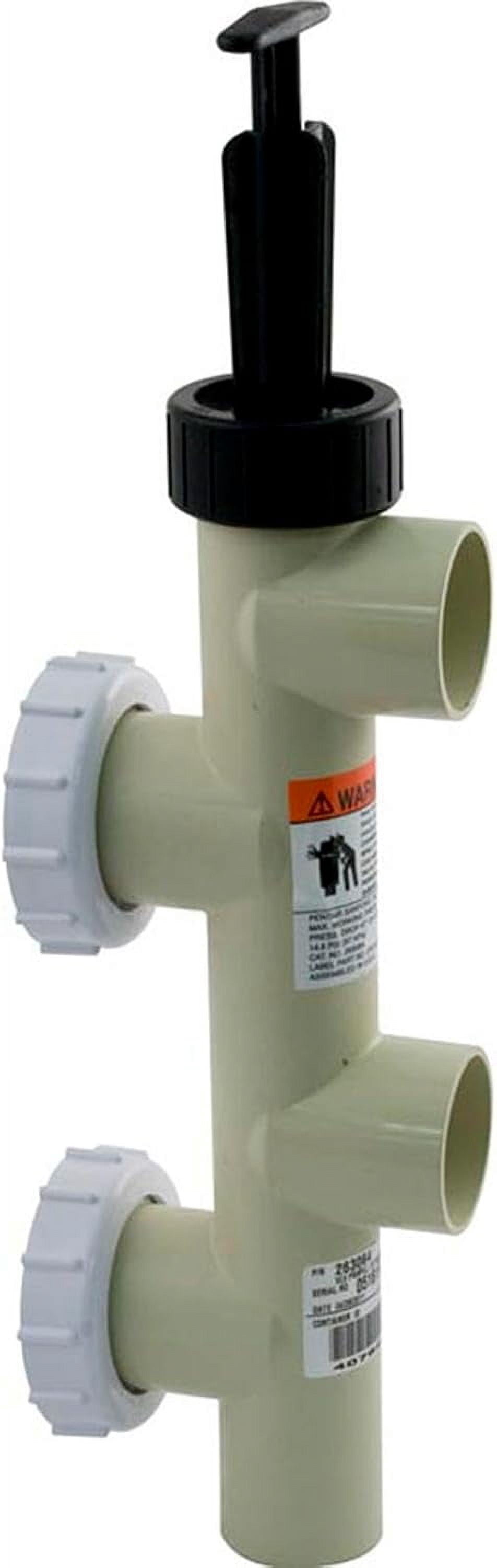 263064 PVC Push Pull Slide Valve, 7 1/2 Inch Centerline, Almond, for D ...