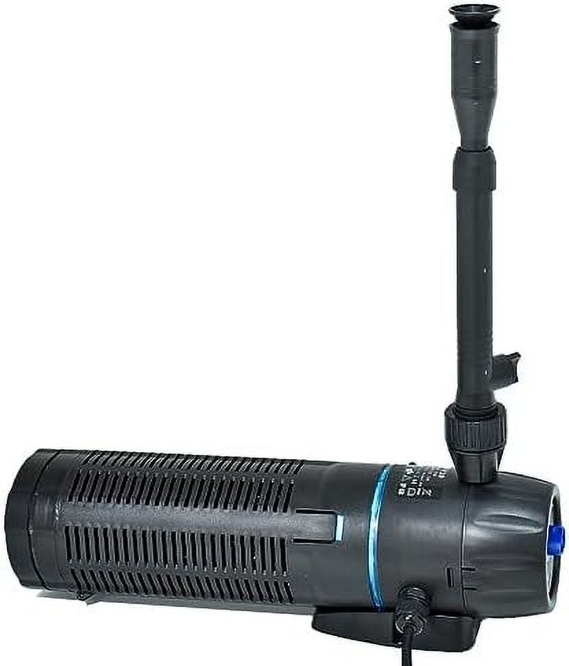 264 GPH Submersible Pond Pump with Fountain Kit – 13-Watt UV Light For ...