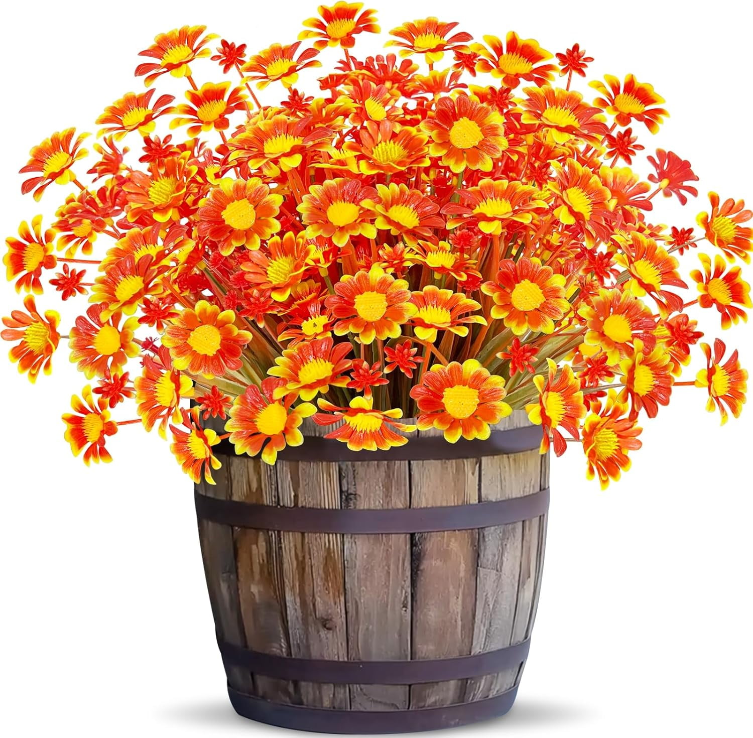 264 Heads Artificial Fake Fall Flowers Plants Thanksgiving Decorations ...