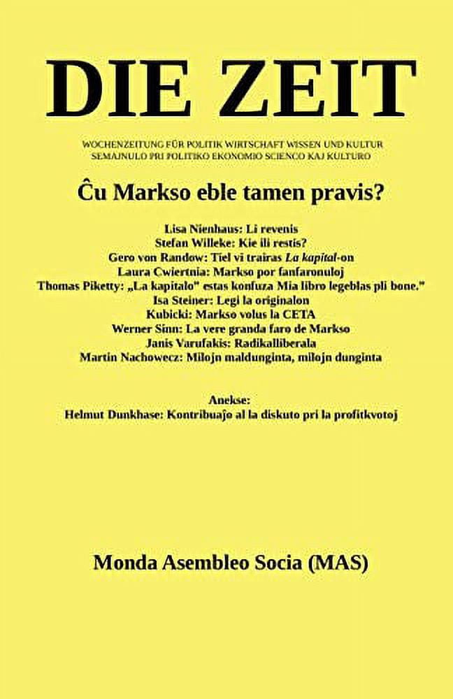 Mas-Libro: Ĉu Markso eble tamen pravis?: Lisa Nienhaus; Stefan Willeke ...