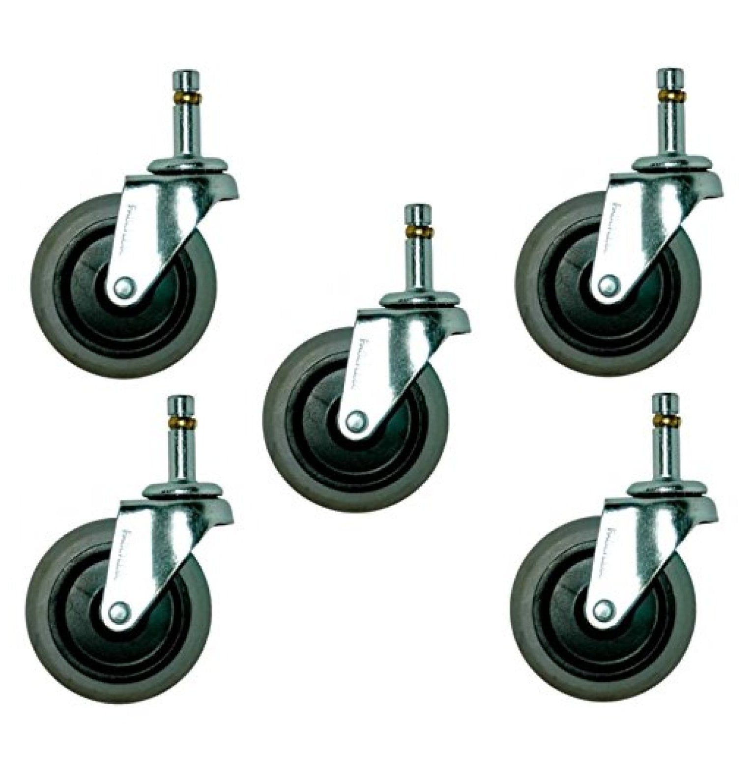 2640 Brute Dolly Replacement Caster (5 Casters) 2640M3 - Walmart.com
