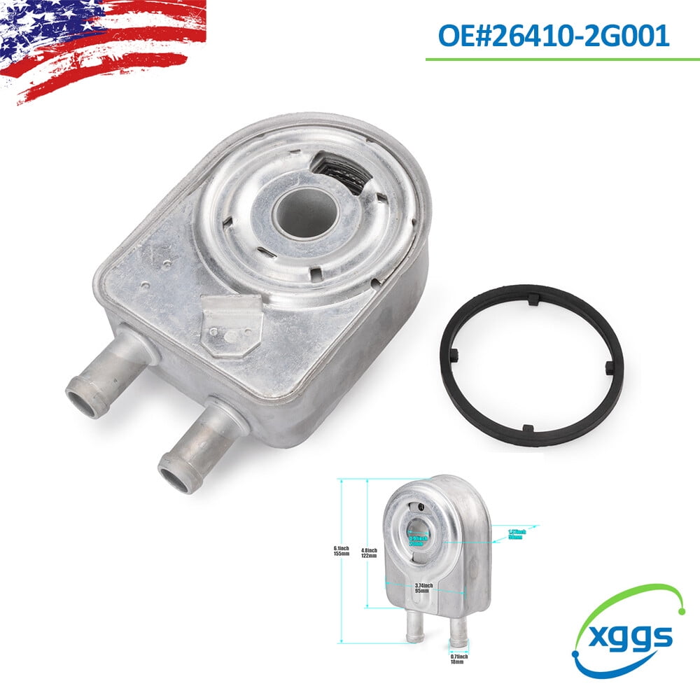 26410-2G001 Engine Oil Cooler for Hyundai Santa Fe Tucson Veloster 16 ...