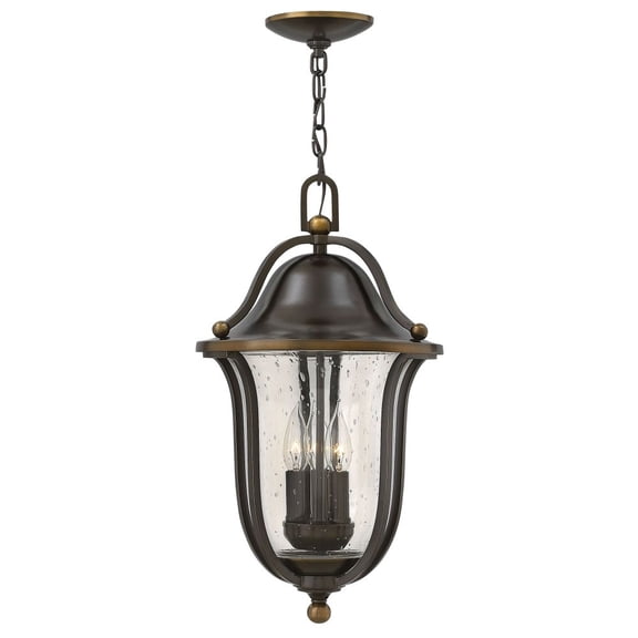 Hinkley Lighting - Three Light Hanging Lantern - Outdoor - Bingham - 3 ...