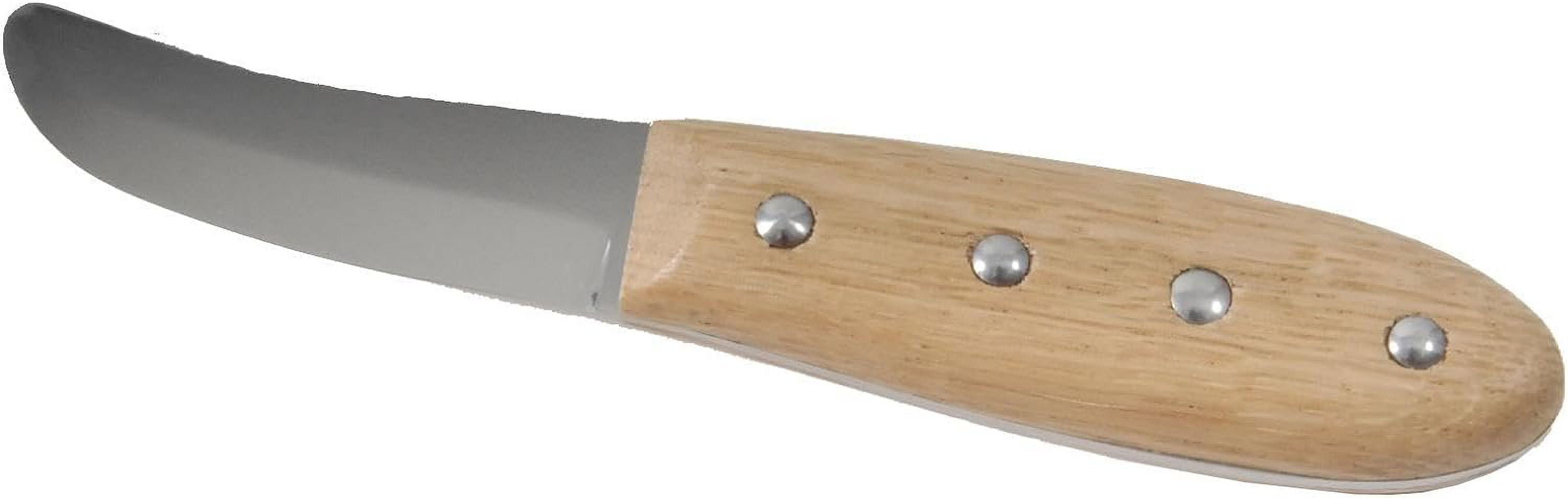 2647 Scallop Knife 6" Stainless Steel, 2.5" Blade, Bamboo - 2647 ...