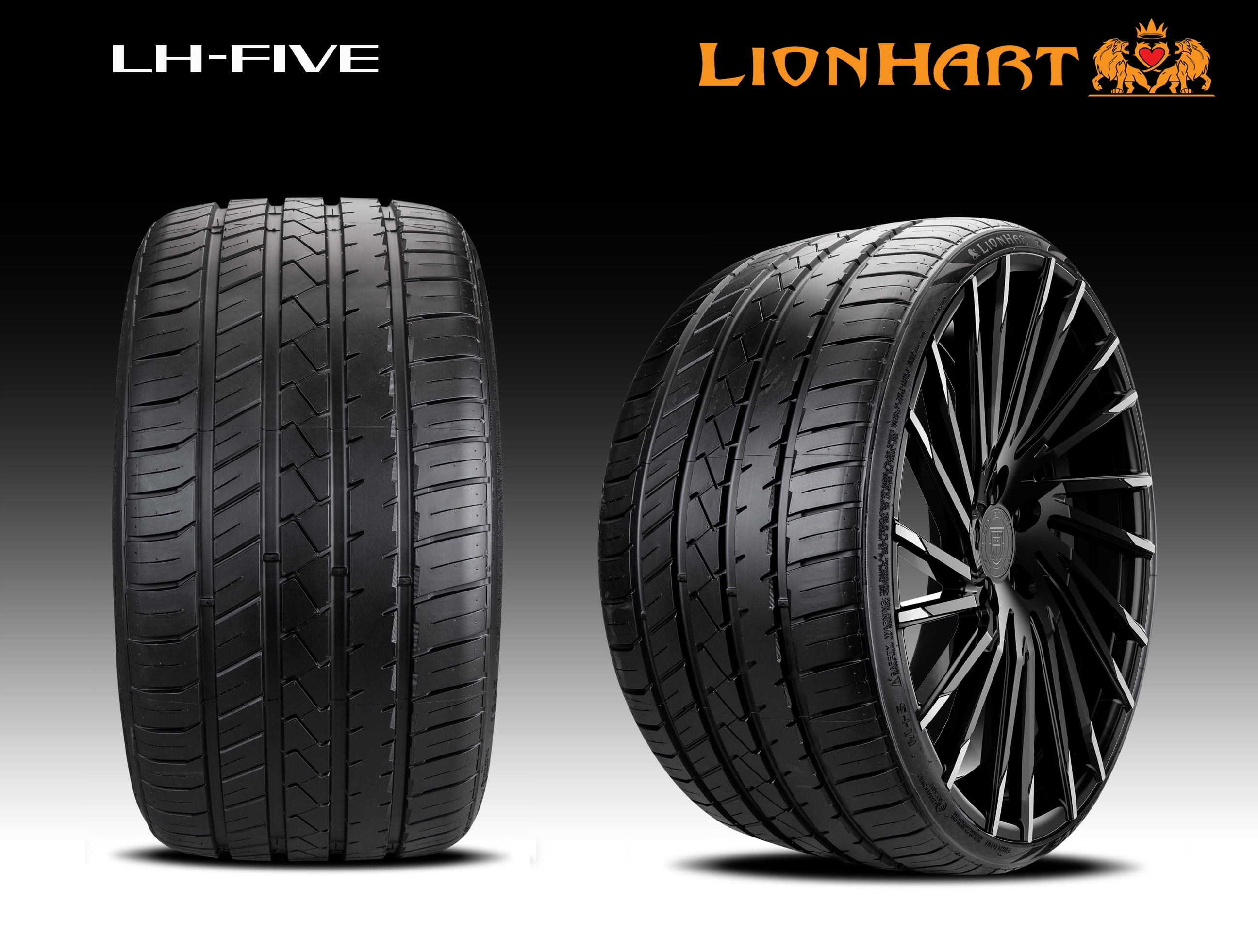 Lionhart 265/40R20 LH-FIVE 99W XL, Light Truck SUV Tire, Aggressive ...