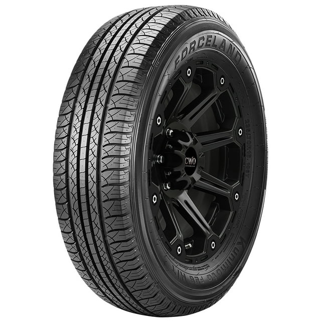 265/60R18 Forceland Kunimoto F26 110H SL Black Wall Tire - Walmart.com