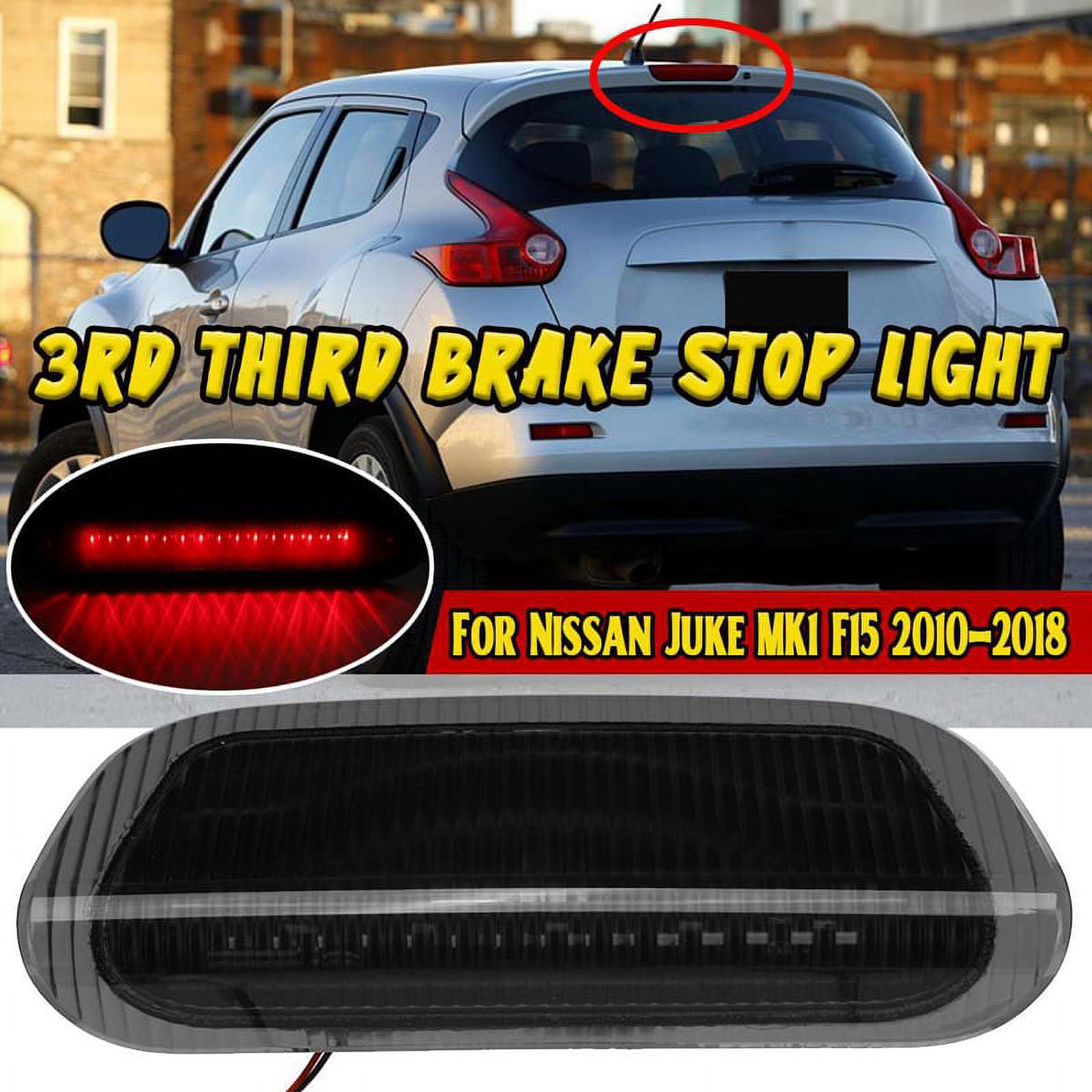 26590-1KA0B LED High Mount Rear Third Roof Hatch Brake Light Black Stop ...