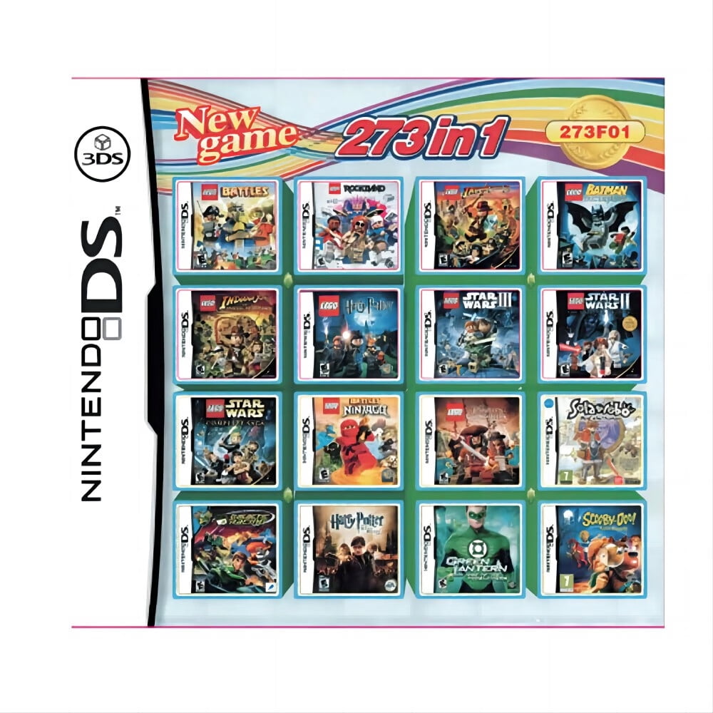 266 DS Game in 1,DS Game Cartridges for NDS 3DS DSI DS - Walmart.com
