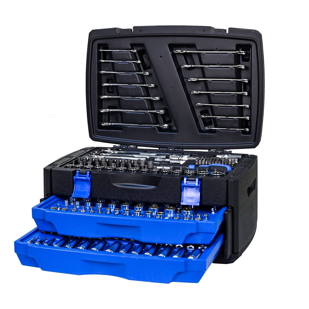 266 PCS Mechanics Tool Set, Hand Tool Box, Professional Mechanic Tool ...