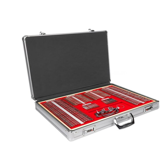 266 PCS Optical Trial Lens Set Optometry Kit, Aluminum Case Optometry ...