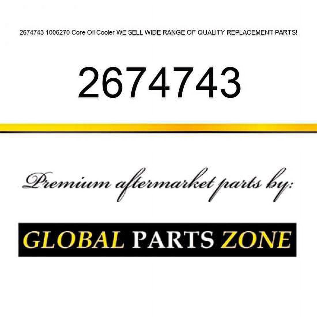 2674743 1006270 Core Oil Cooler WE SELL WIDE RANGE OF QUALITY ...