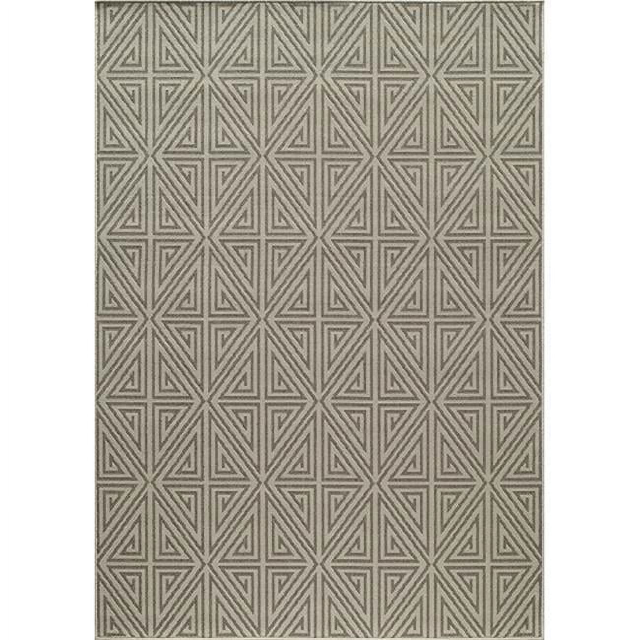 26774 Baja Egyptian Machine Made Rug- Taupe - 3 ft. 11 in. x 5 ft. 7 in ...