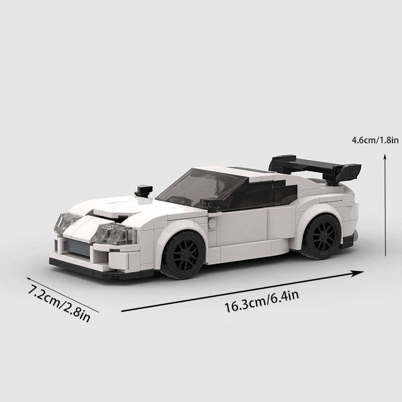 268 Pcs MK4 Supra Moc Speed Champions Racer Cars City Sports Vehicle ...