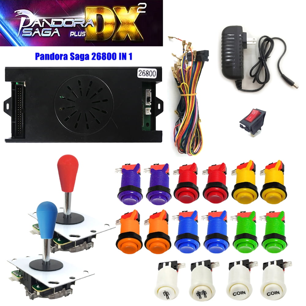 26800 Games in 1 Pandora SADA DX Box Arcade DIY Kit 720P HD Output 40 ...
