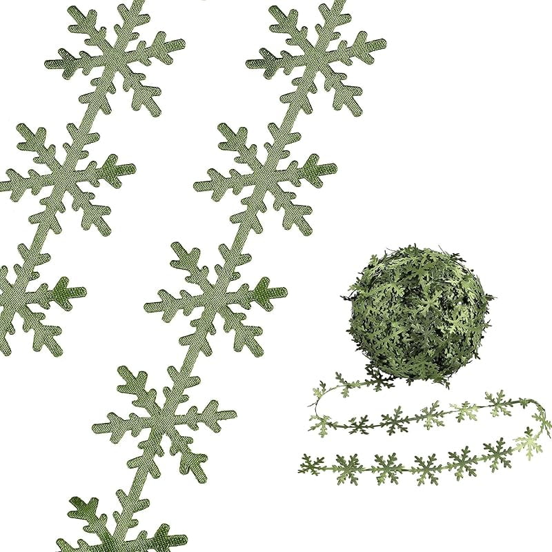 269ft Leaf Ribbon, Baby Shower Decorations Artificial Vines Leaf String ...