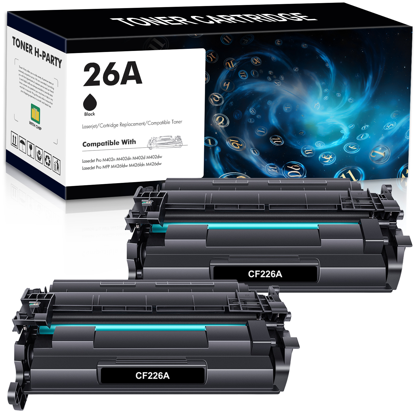 HP 26X (CF226X) Toner Cartridge, Black - Walmart.com