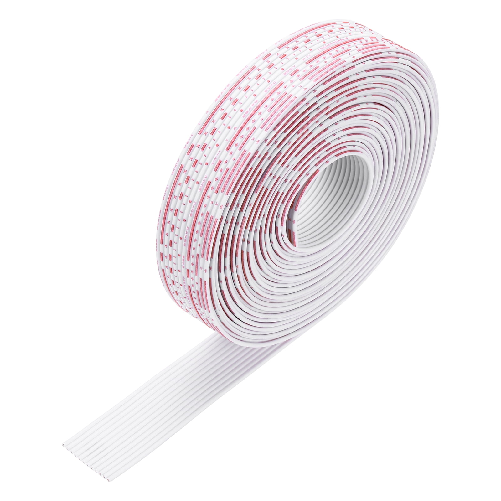 26AWG IDC Wire Flat Ribbon Cable 5 m/16.4ft Length 1.5mm Pitch 12Pin ...