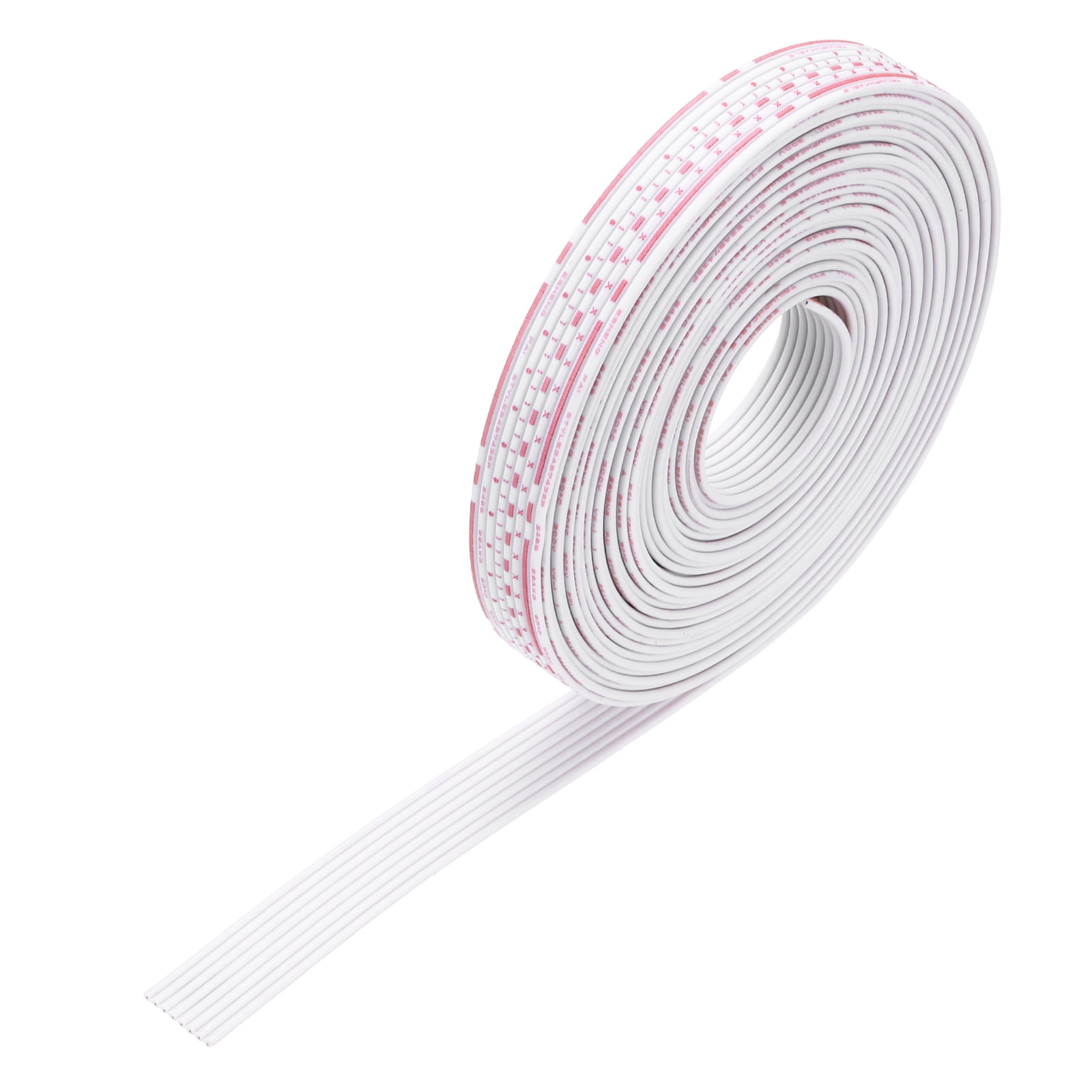 26AWG IDC Wire Flat Ribbon Cable 5 m/16.4ft Length 1.5mm Pitch 8Pin Red ...