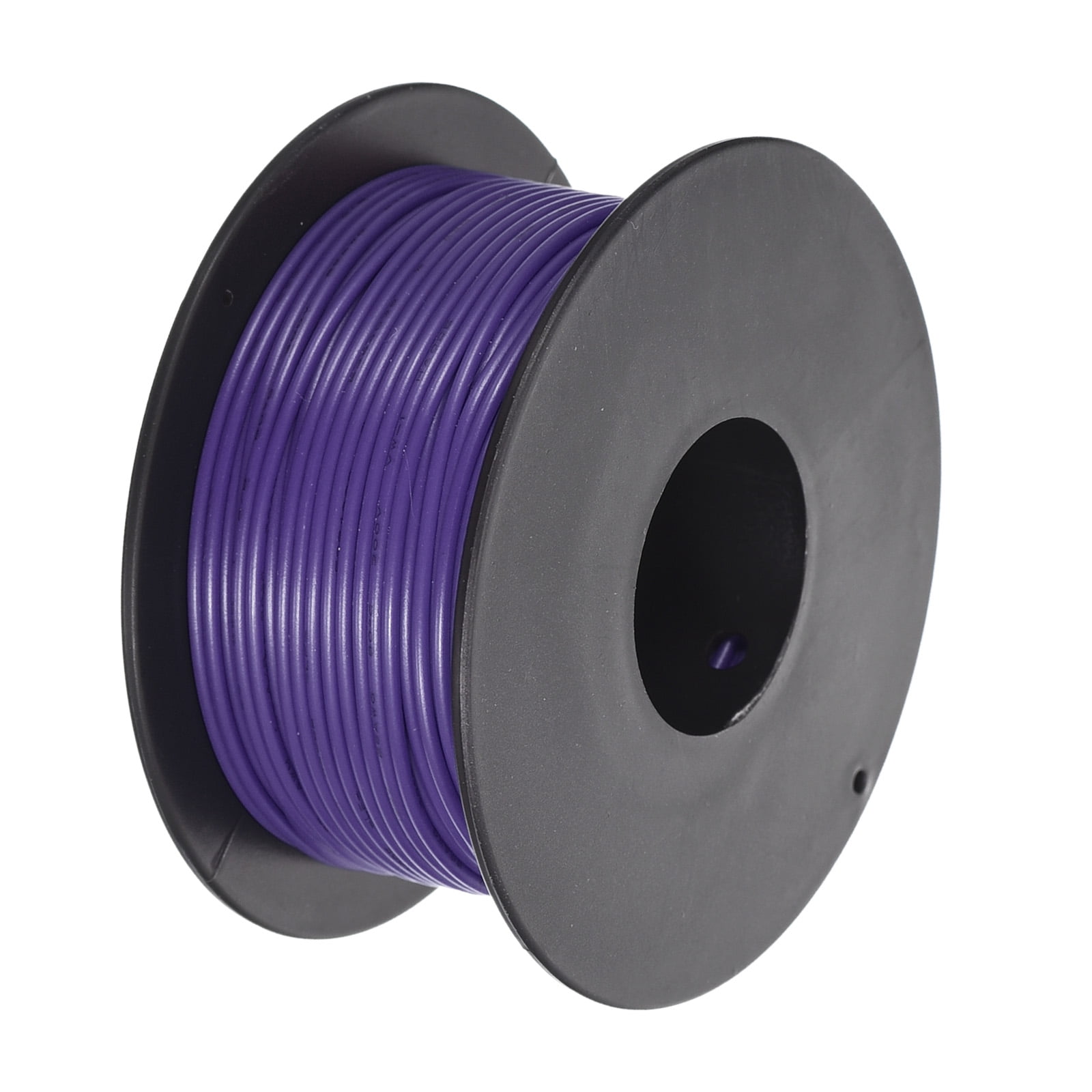 Uxcell 26AWG Stranded Wire PVC Hookup 30M/100ft Purple, Electrical Wire ...